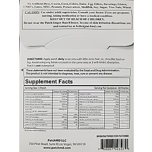 PatchMD Kids Omega-3 Topical Patches - 30 Days Supply