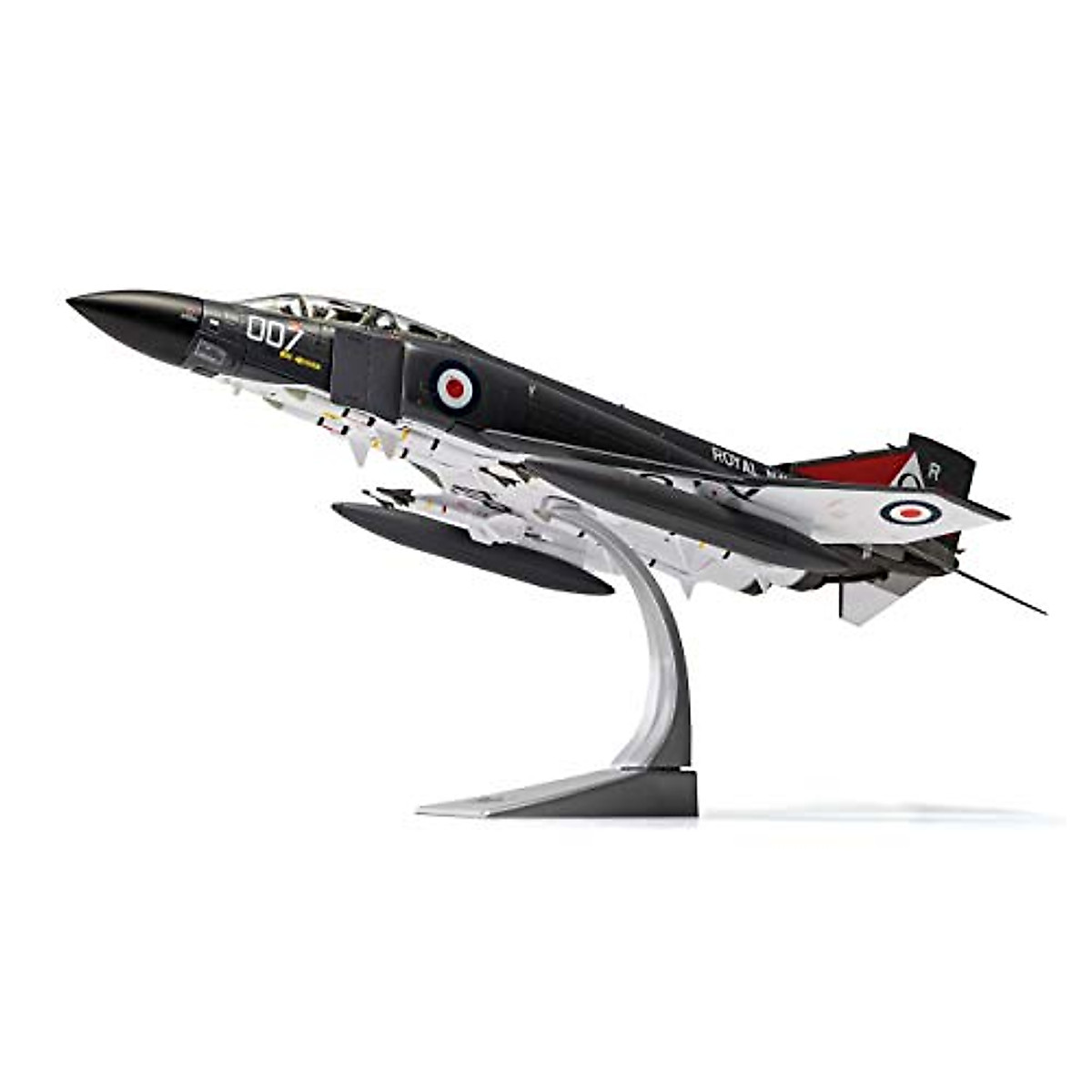 Corgi Diecast Mcdonnell Douglas Phantom FG.1 HMS Ark Royal 1:48 Military Aircraft Display Model AA27901, Black