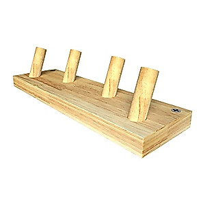 VR Wall Mount Storage Stand Hook Compatible for Oculus Quest 2, Oculus Quest, Oculus Rift, HTC Vive VR Headset(Natural Color)