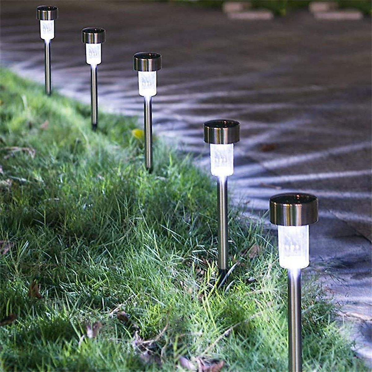 ZHUANYIYI 10pcs, Outdoor Solar Lights, Garden Lawn Landscape Lights, Home Garden Pavement Lights, Waterproof Lights