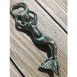 Mythical Mermaid Beer Bottle Opener – Unique Nautical Bar Decor – Best Friend Barware Gift – Stocking Stuffer