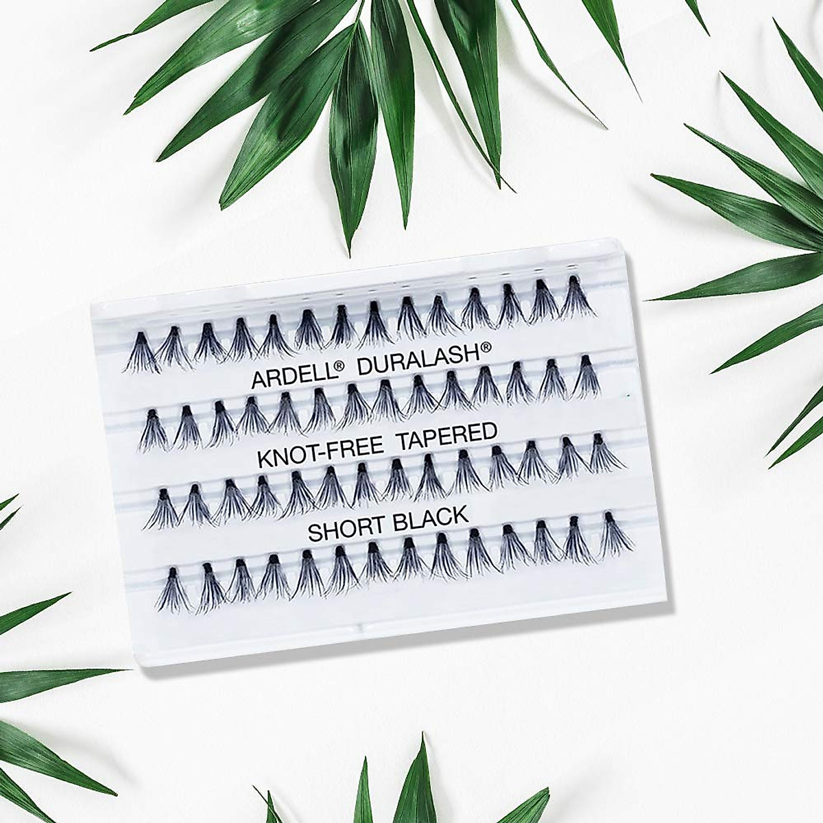 Ardell False Eyelashes Double Up Soft Touch Knot-Free Short Black 4 Pack