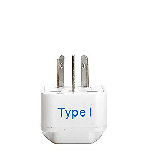 Ceptics Adapter Plug Set for World Wide International Travel Use - Grounded Safe - Works with Cell Phones, Chargers, Batteries, Camera, and More