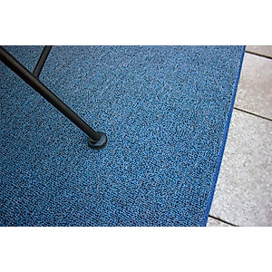 KOECKRITZ 12'x14' - Cobalt - Indoor/Outdoor Area Rug Carpet, Runners & Stair Treads with a Premium Nylon Fabric Finished Edges