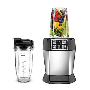 2 Pack 24 OZ Replacement Blender Cups with Lid for Ninja Auto iQ BL480 BL482 BL642 NN102 BL682 BL450 BL2013