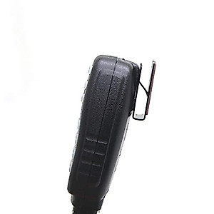 Kymate CB Mic Holder Mobile Radio Microphone Hang Up Clip for Yaesu Icom Vexter Motorola Kenwood MH48 MH36 HMN3596 HM133V HLN9073 GM300/340/950 CM200/300 Metal Hook Stick to Car 2Pack