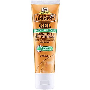F&W (2-Pack) Absorbine Veterinary Liniment Topical, 3 Ounce Gel