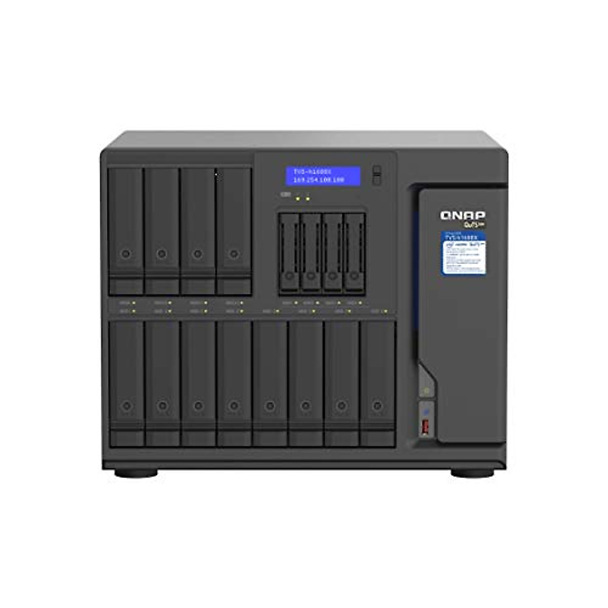 QNAP TVS-h1688X-W1250-32G High-speed media NAS with Intel® Xeon® W-1250 CPU and Two 10GbE Ports
