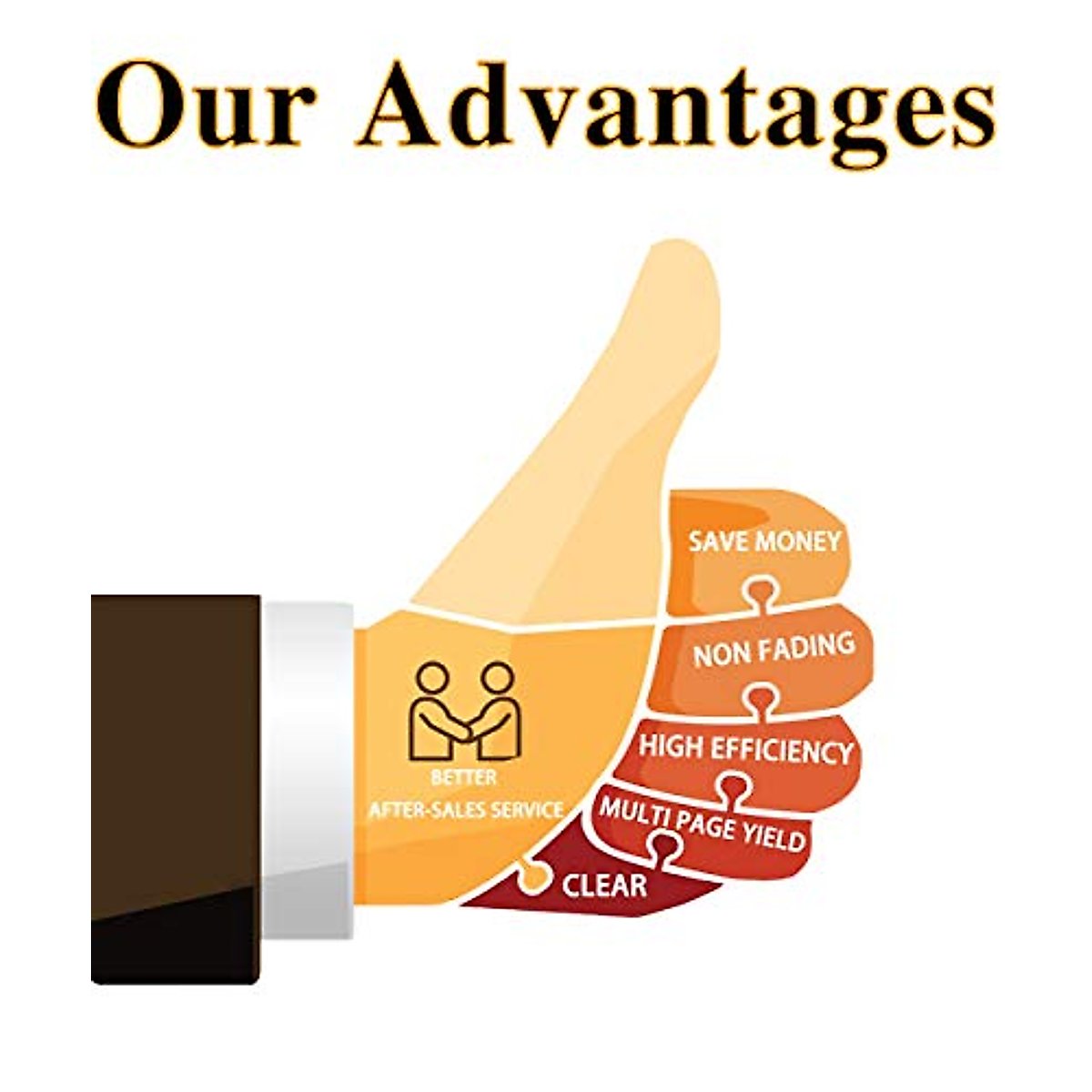 EASYPRINT Compatible LC203XL LC201XL Ink Cartridges LC203 LC201 Used for MFC-J480DW MFC-J880DW MFC-J4420DW MFC-J680DW MFC-J885DW, (3 Cyan, 3 Magenta, 3 Yellow, Total 9-Pack)