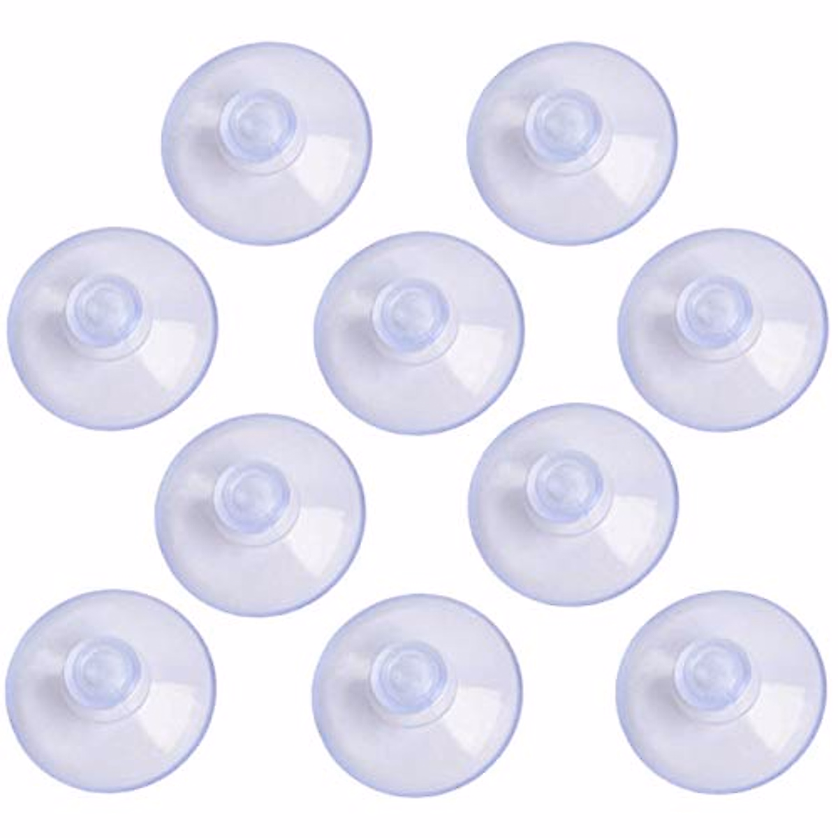 HSTECH 10 Pcs Radar Detectors Suction Cups for Clear Cobra Escort and Beltronics Radar Detector Mount