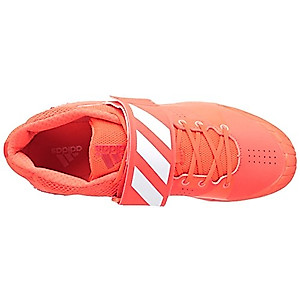 adidas Women's Adizero Javelin Track Shoe, Solar Red/White/Metallic/Silver, 15