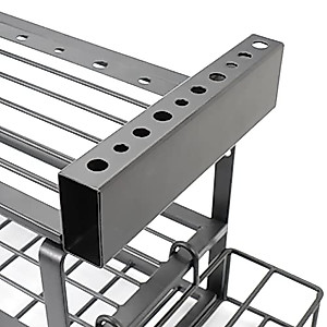 Make It Easy - Super Power Organizer Of Tools - 10 in ALL - Power Tool Storage Rack - Power Tool Organizer Shelf - Heavy Duty Floating Tool Shelf