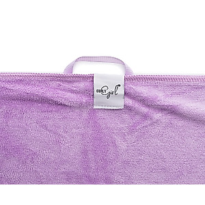Curly Girl Microfiber Hair Towel - Anti-Frizz, Absorbent, Fast Drying - for Curly Hair - Microfiber Hair Towel for Curly Hair