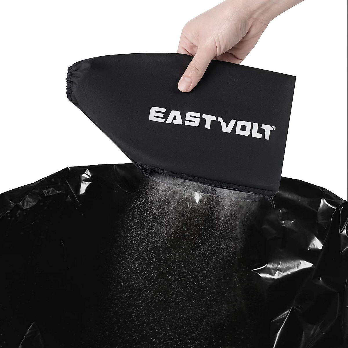 Eastvolt 7 Amp Belt Sander 200-360RPM with 6 Variable Speed, 3 x 18 Inch Belt Sander with 20 Pcs Sanding Belts, Screw Clamps, Dust Bag