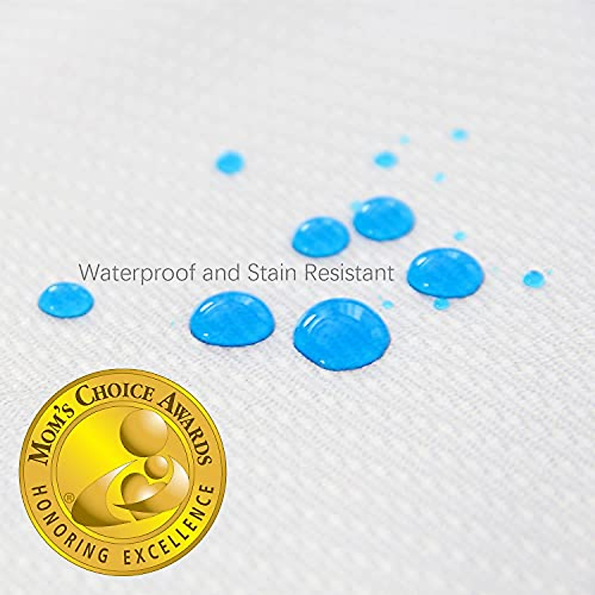 Pack and Play Sheets 2 Pack with Trifold Pack n Play Mattress Topper 38"x26“