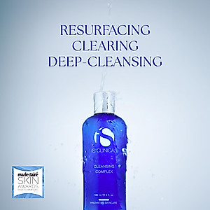 iS CLINICAL Cleansing Complex, 3in1 Gentle deep pore cleanser Face Wash and Makeup remover, Helps blemish-prone skin