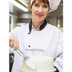 Pie Server Spatula and Cake Cutter Slicer, Stainless Steel Set - Kitchen Essentials for Cutting & Serving Desserts, Brownies, Lasagna