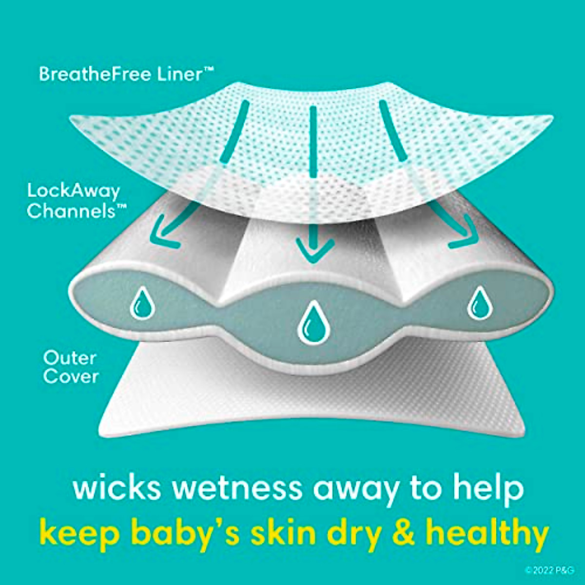 Diapers Newborn/Size 0 (< 10 lb), 31 Count - Pampers Swaddlers Disposable Baby Diapers, Jumbo Pack (Packaging May Vary)