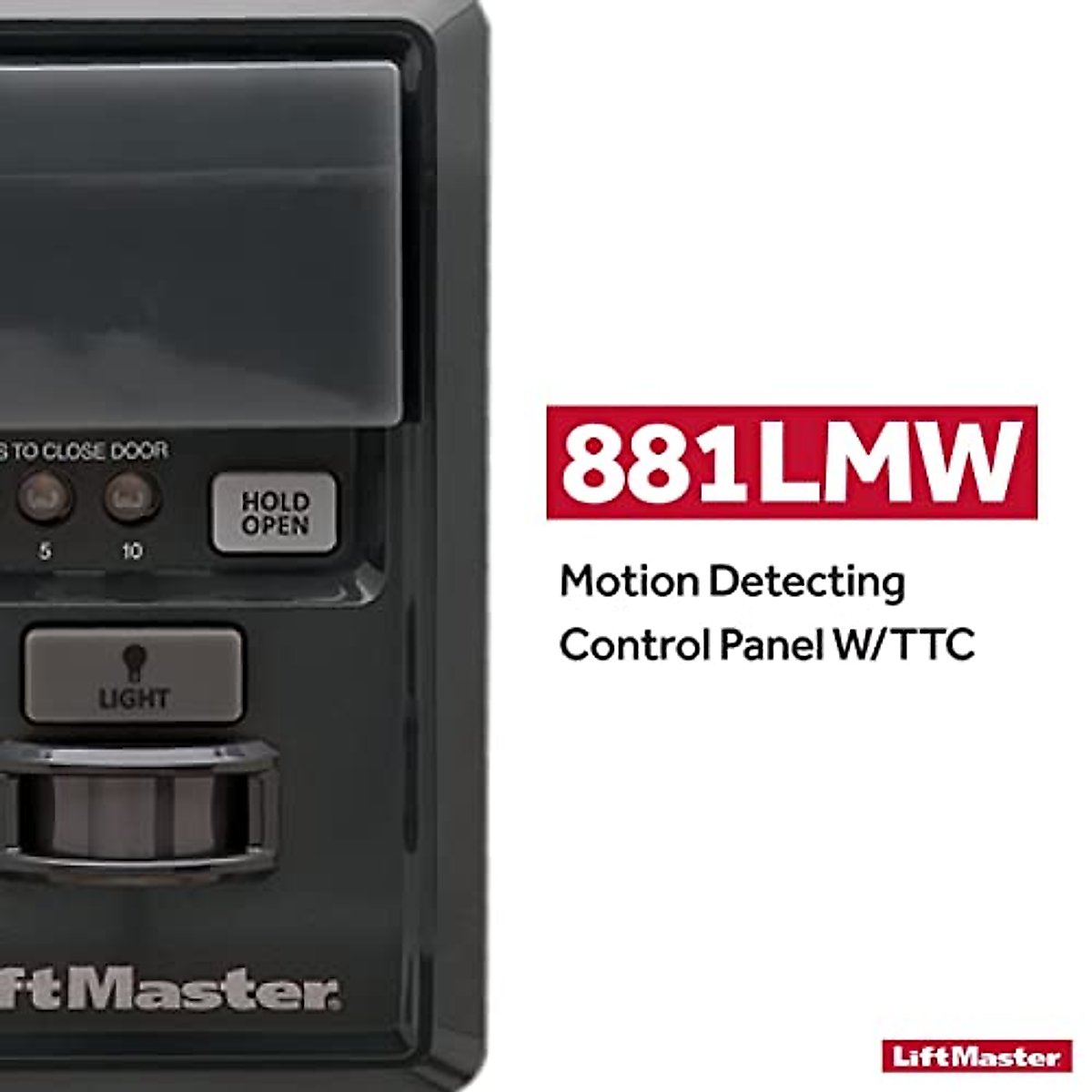 LiftMaster 881LMW Wi-Fi Motion-Detecting Control Panel with Timer-to-Close and Automatic Lighting