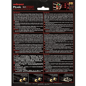 AudioQuest 0.75 m RJ/E Pearl Cat 7 Black Networking Cable – Networking Cables (0.75 m, Cat 7, RJ45, RJ45, Black)