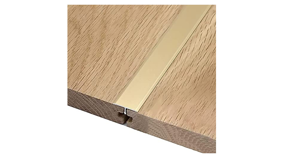 HAUTHE Gold Transition Strip for Seamless Floor Edges | Durable & Easy ...