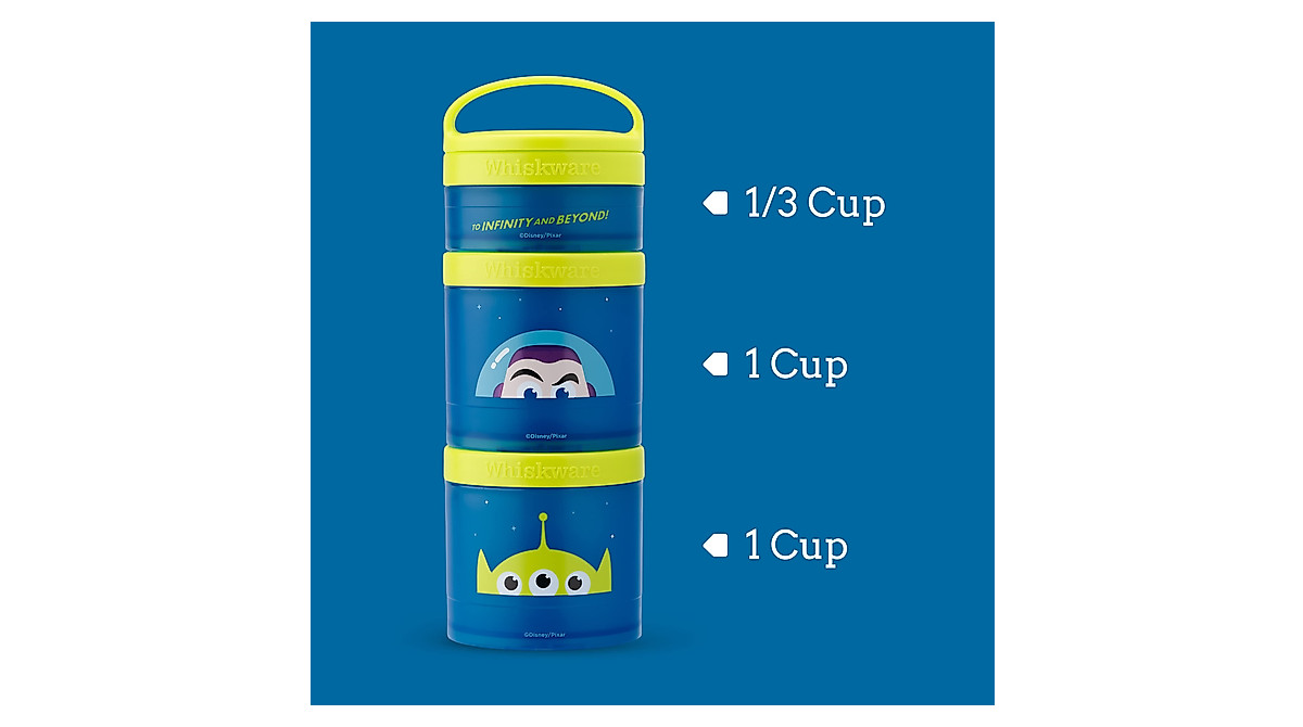 Whiskware Disney Pixar Snack Containers for Kids