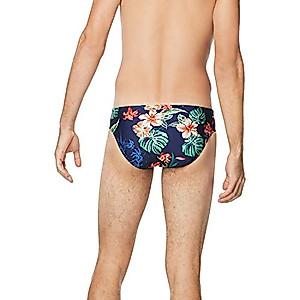 Speedo Men's Standard Swimsuit Brief Endurance+ The One, Island Vision, 28