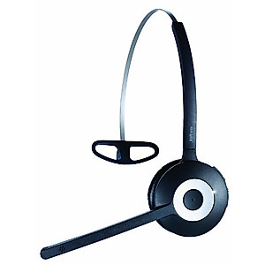 Jabra PRO 930 MS Mono Lync Optimized Wireless Headset for Softphone , Black , Mono Speaker