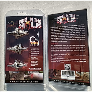 Fire-N-The-Hole Ring Crossbow Broadhead 100 Grain 3 Pack