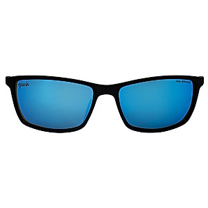 Epoch Eyewear Murphy Golf Sport Sunglasses 2 Pair Tortoise w/Polarized Green Mirror & Black w/Polarized Blue Mirror Lens