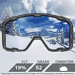 WildHorn Outfitters Pipeline Ski Goggle Replacement Lenses