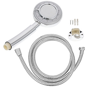 Cabilock Shower Faucet Set Spa Bath Set 1 Set of Handheld Shower Head Handheld Shower Head with Holder Adjustable Shower Nozzle High Pressure Shower Head with Handheld Bathtub Jets Hand Shower