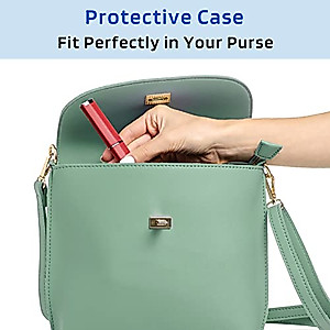 Crystal Glass Nail File with Case, 3 Pack Glass Fingernail File for Natural Nail Professional Manicure Tool Czech Glass File Double-Sided Etched Travel Nail File Stocking Stuffers Christmas Gifts