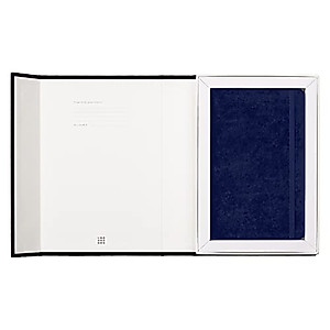 Moleskine Limited Edition Velvet Notebook, Hard Cover, Large (6" x 9"), Ruled/Lined, Iris Purple, 240 Pages