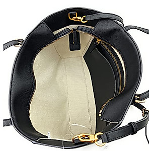 Tory Burch Emerson Leather Women's Tote (Black)