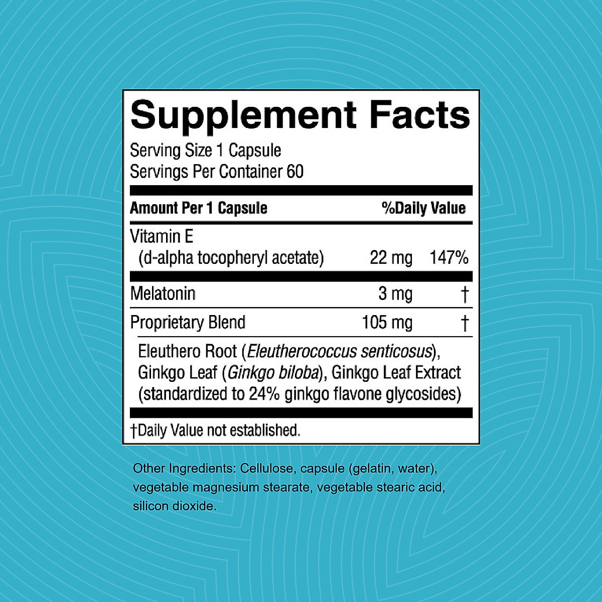 Nature's Sunshine Melatonin Extra 3mg, 60 Capsules | Melatonin Capsules to Encourage Restful Sleep and Help Fight Jet Lag by Promoting the Body's Natural Sleep Rhythm