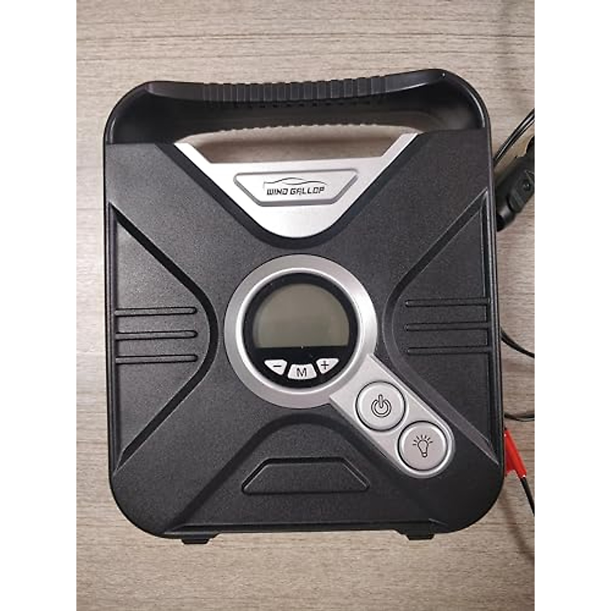 WindGallop Digital Car Tire Inflator Portable Air Compressor for Car Tires 12v Car Air Pump Tire Pump with Pressure Gauge LED Light Valve Adaptors for Bike Automobiles Basketball Pool Toys (1606y)