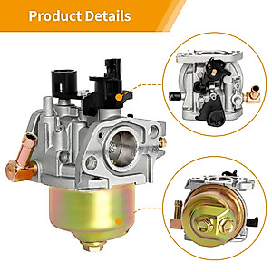 951-05251 Carburetor for Craftsman Snowblower Carburetor Engine - Carburetor Assembly Compatible with MTD Cub Cad et Troy Bilt 208CC 270-QU 370-QU Snow Blower Thrower, Replaces 651-05251 HY-170SB Carb