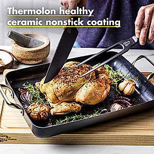 GreenPan Chop & Grill Chef's Knife & Chef's Fork Set