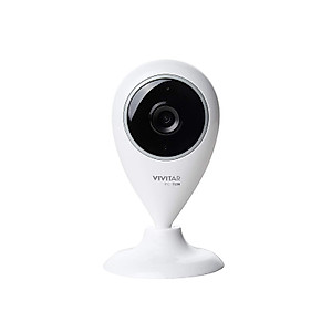 Vivitar Smart Home Security Camera, Indoor Wide Angle WiFi Camera for Home Security with Night Vision, Motion Alerts, 2 Way Communication, Pet and Baby Monitor Surveillance Camera