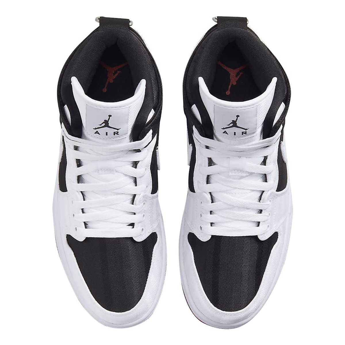 Jordan Women's 1 Mid SE Utility Black/White-Gym Red (DD9338 016) - 8