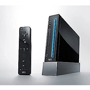 Nintendo Wii Console (Black) - (Renewed)