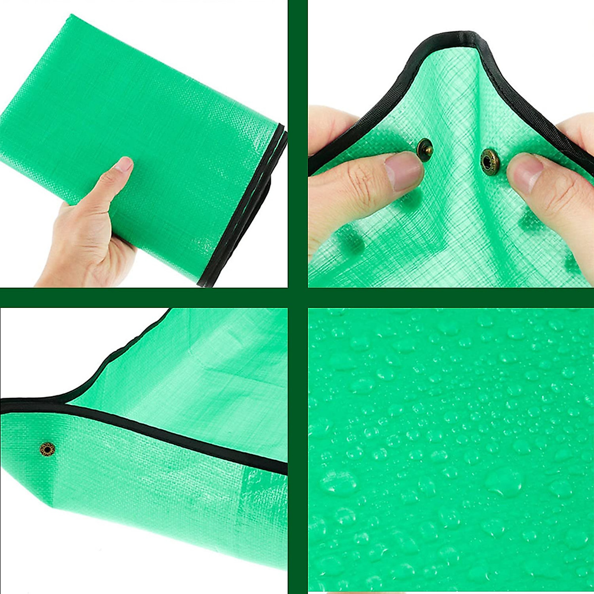 6PCS Foldable Garden Mat Set，Including 3 PCS Garden Work Cloth Waterproof Thicken Gardening Mat and 3PCS Gardening Tools for Indoor Bonsai Succulents Plant Care Soil loosening Shovel Small Shovel.