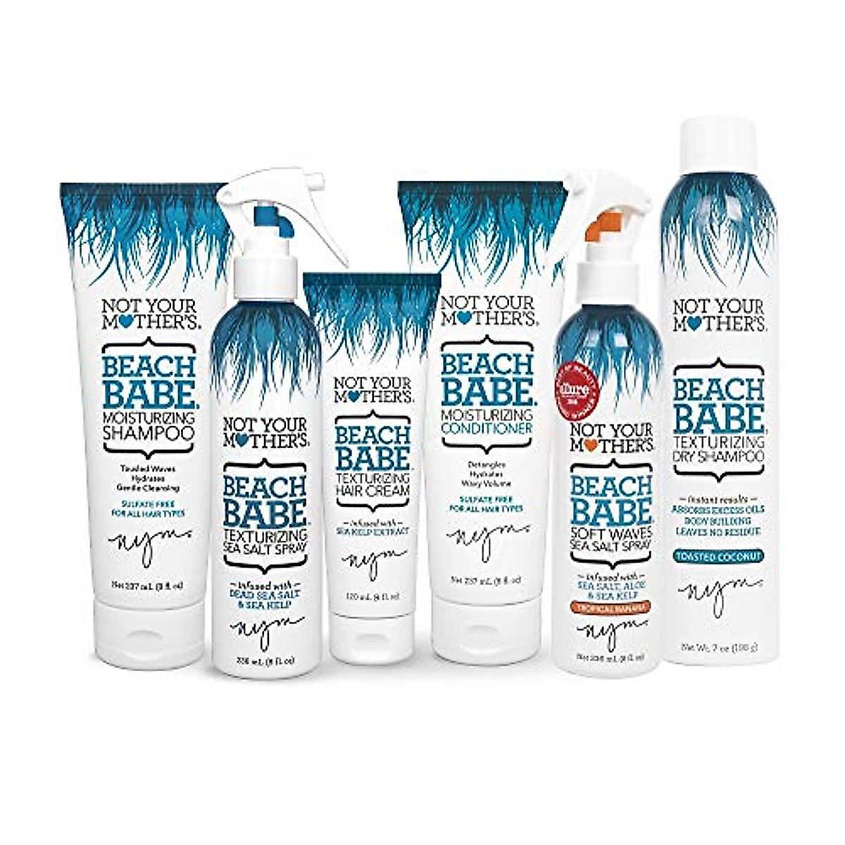 Not Your Mother's Beach Babe Moisturizing Shampoo, Coconut, 8 Ounce