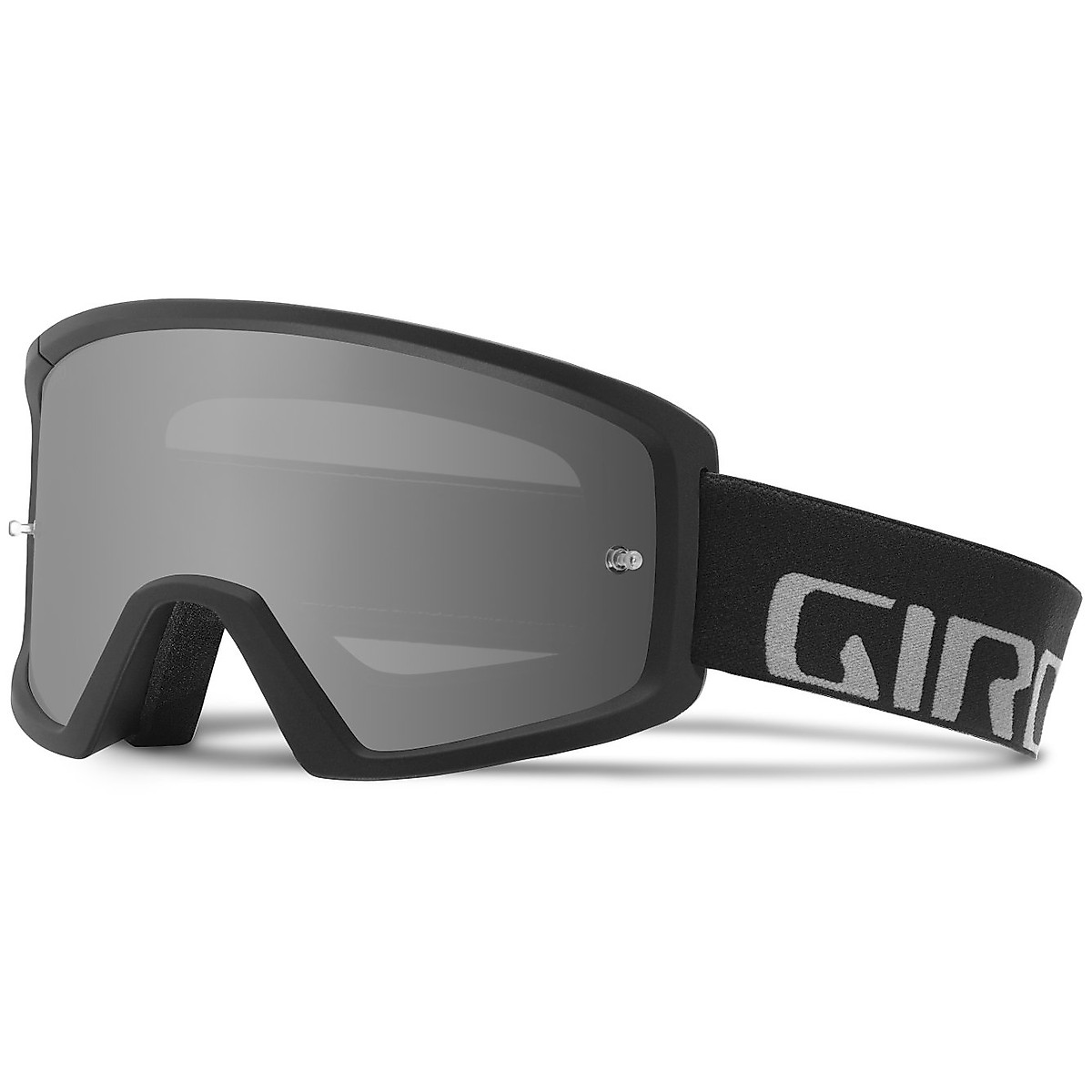 Giro Blok MTB Bike Goggles - Black/Grey Frame with Smoke/Clear Lens