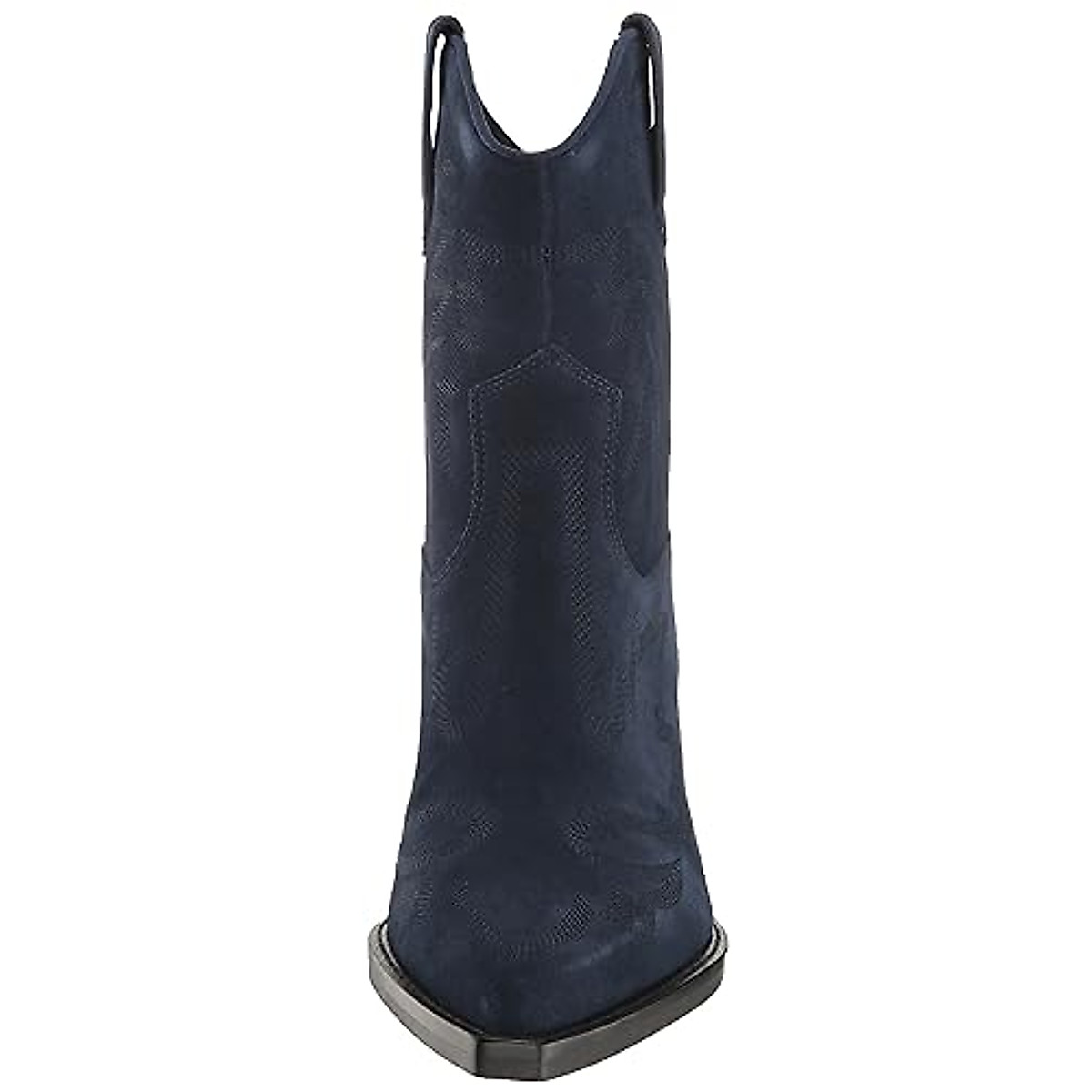 Dolce Vita Women's Runa Western Boot, Royal Blue Suede, 8