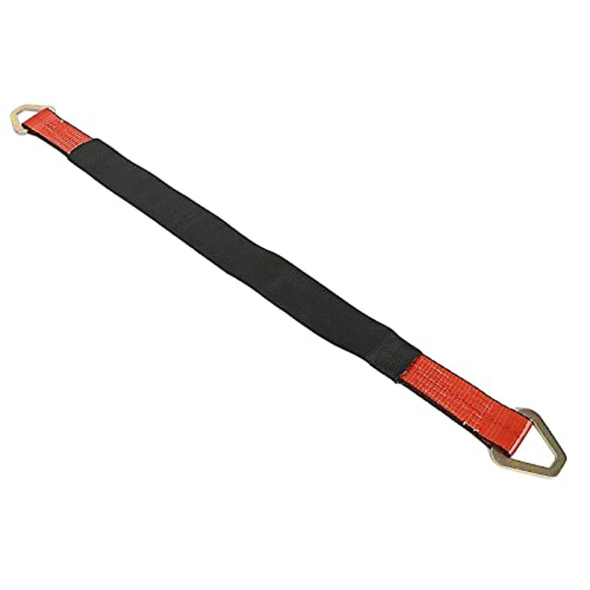 4 Pack 2"x 36" Tow Axle Strap Race Car Truck Wrecker Hauler Wheel Tie Down Strap with D Ring 10,000 Lb Combination Breaking Strength(Red)