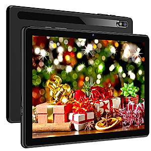 IBBWB 10.1 inch Tablet, Android 10.0 OS, 2GB RAM, 32GB ROM, Quad Core Processor, HD IPS Screen, 2MP Front 8MP Rear Camera, USB C Port, Support Bluetooth WiFi