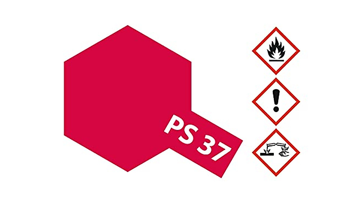 Tamiya Polycarbonate Translucent Red Spray Paint for R/C Cars