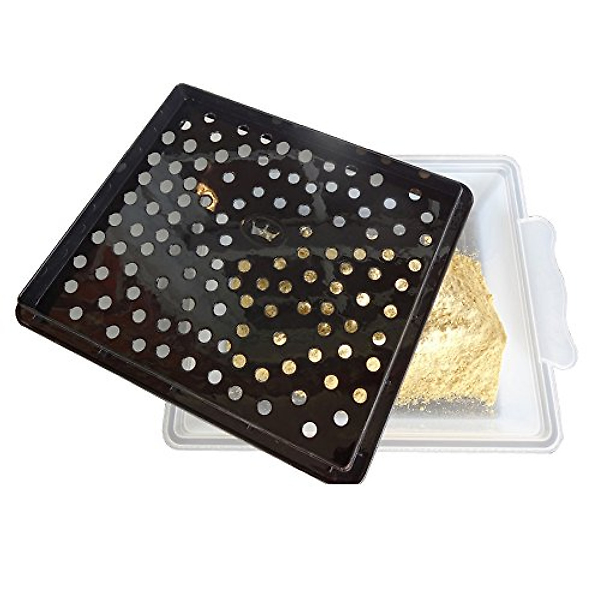 King Kooker 1113BK Plastic Breader Box with Sifter, One Size, Multi